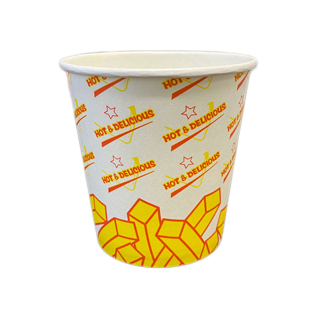 Printed 12oz Hot Chip Cup | 50/Pack – Lloyd Holt Packaging