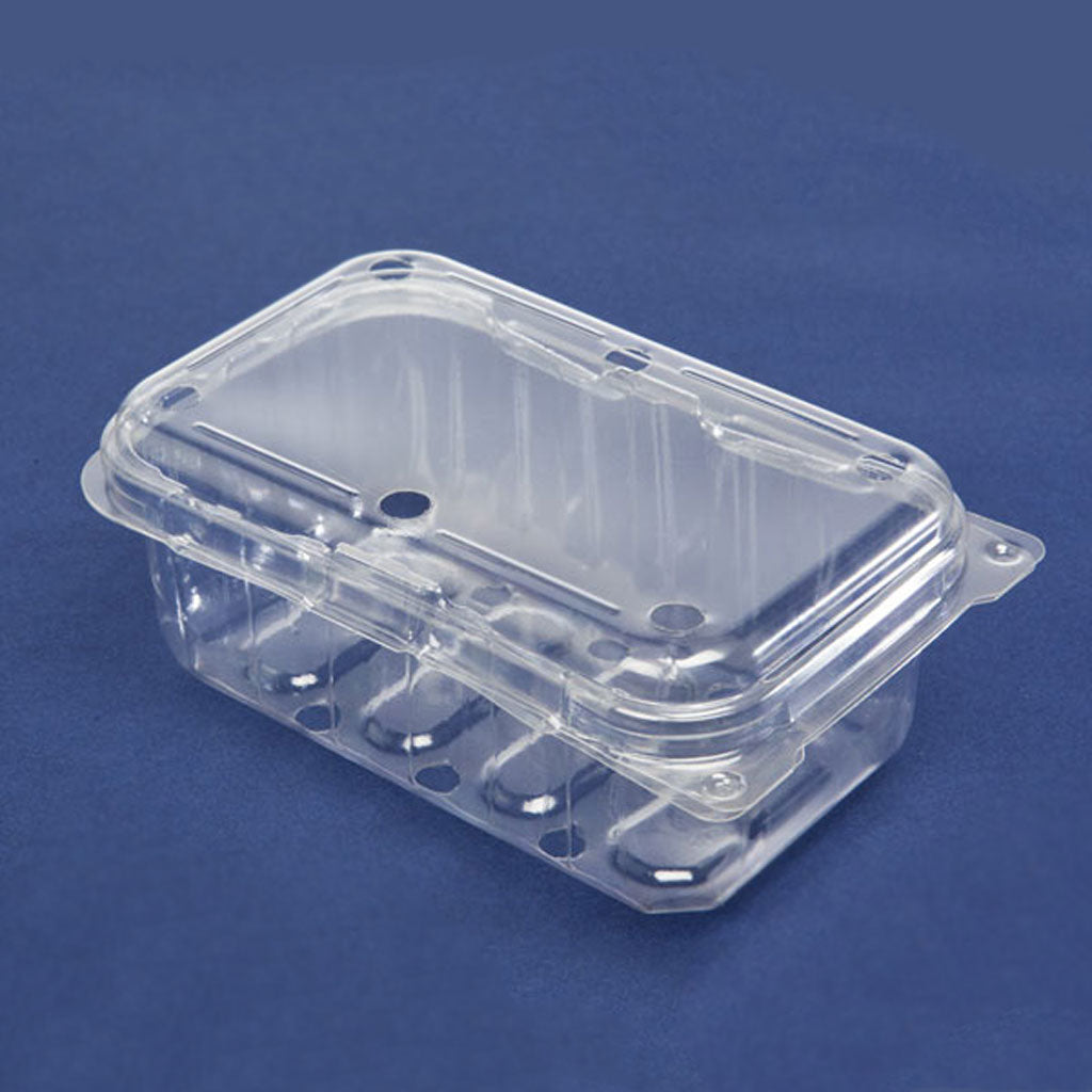 S300 Clear Plastic Punnet Clamshell | 200/Ctn – Lloyd Holt Packaging
